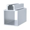 Aluminum Tubing Nut Channel | Square Metal Channel