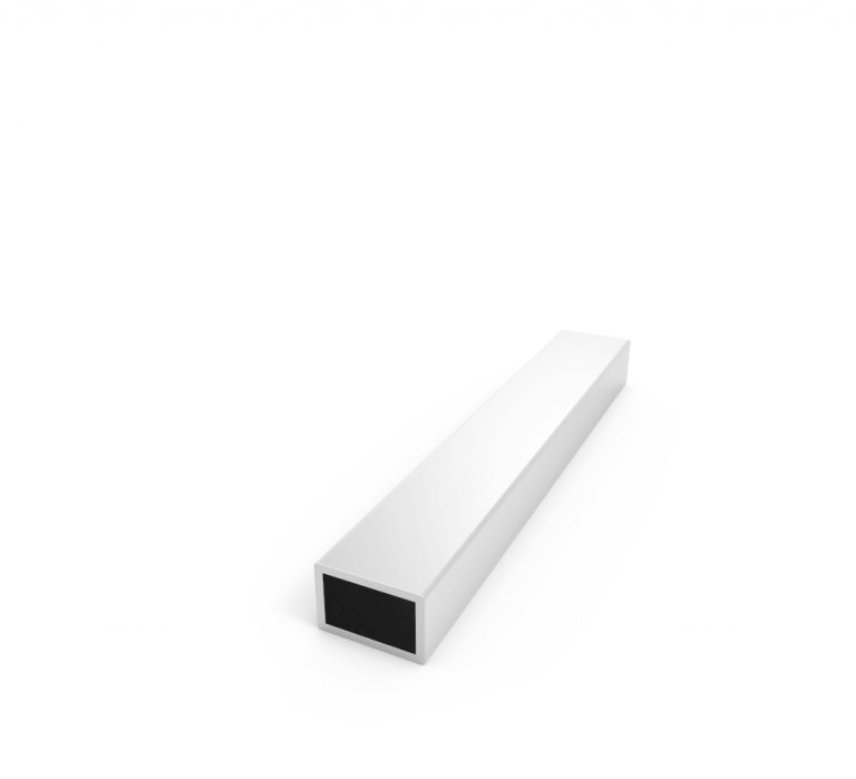 Aluminum Tube - Rectangle - .746" x 1.595" x .125" Wall - Eagle Aluminum