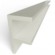 Aluminum "F" Channel | Aluminum F Profile | Eagle Mouldings