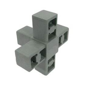 Nylon Connector – 3 Way 90 Degree Caster Plug - Eagle Aluminum