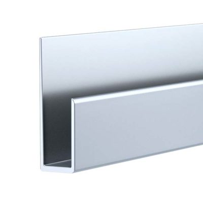 Aluminum J-Cap - 1/4" Face for 3/32" Material - Eagle Aluminum