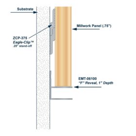 Architectural Millwork F Reveal | Eagle Aluminum