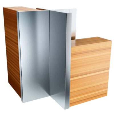 Flanged Millwork Aluminum Outside Corner Trim | Eagle Aluminum