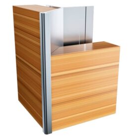 Architectural Millwork Arrow Outside Corner Trim | Eagle Aluminum