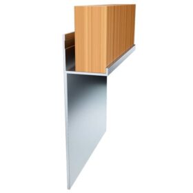 Flange Base Plate | Millwork Aluminum Flanged Base Trim