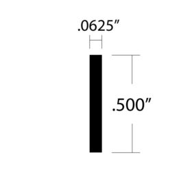 Rectangular Metal Bar for Construction | Eagle Mouldings