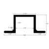 Aluminum Hat Channel – 4″ X 1.750″ Tall - Eagle Aluminum