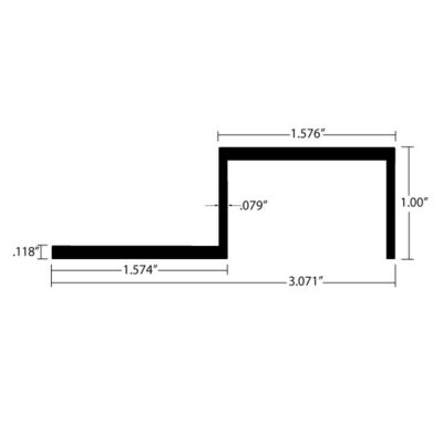 Aluminum Sliding Door Channel | Metal Slide Track Channel