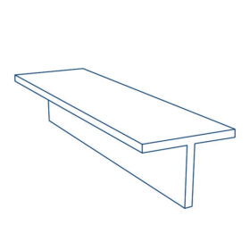 Aluminum Tee Edging Extrusions & T-Moldings | Eagle Aluminum