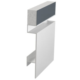 Reveal Base - Architectural Aluminum Trims – 5/8" Drywall - Eagle Aluminum
